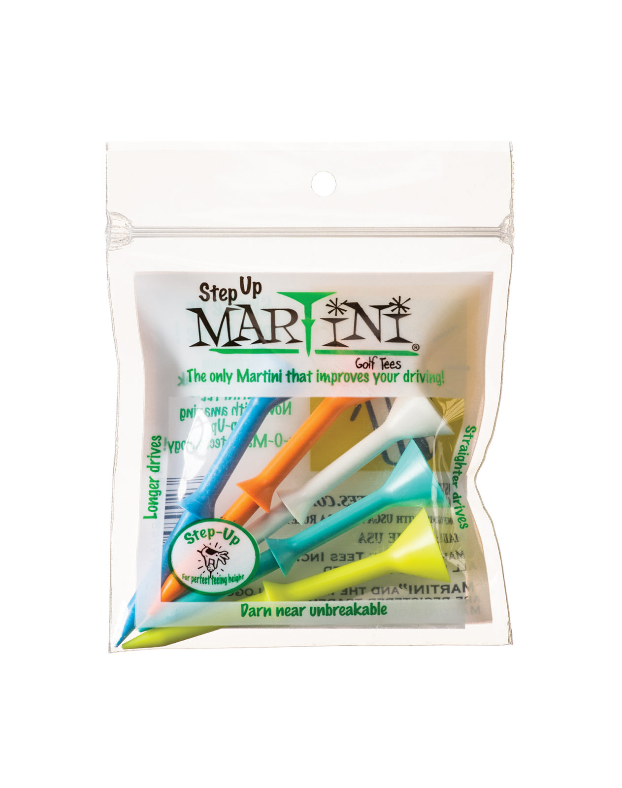 Martini Golf Tees - J&M Golf Inc.