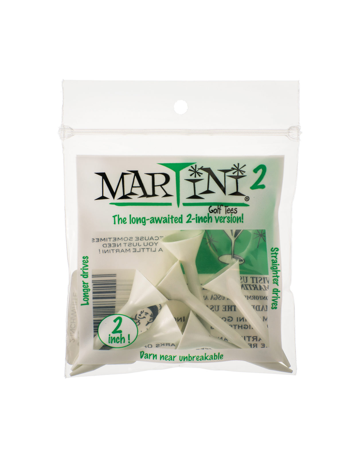 Martini Golf Tees - J&M Golf Inc.