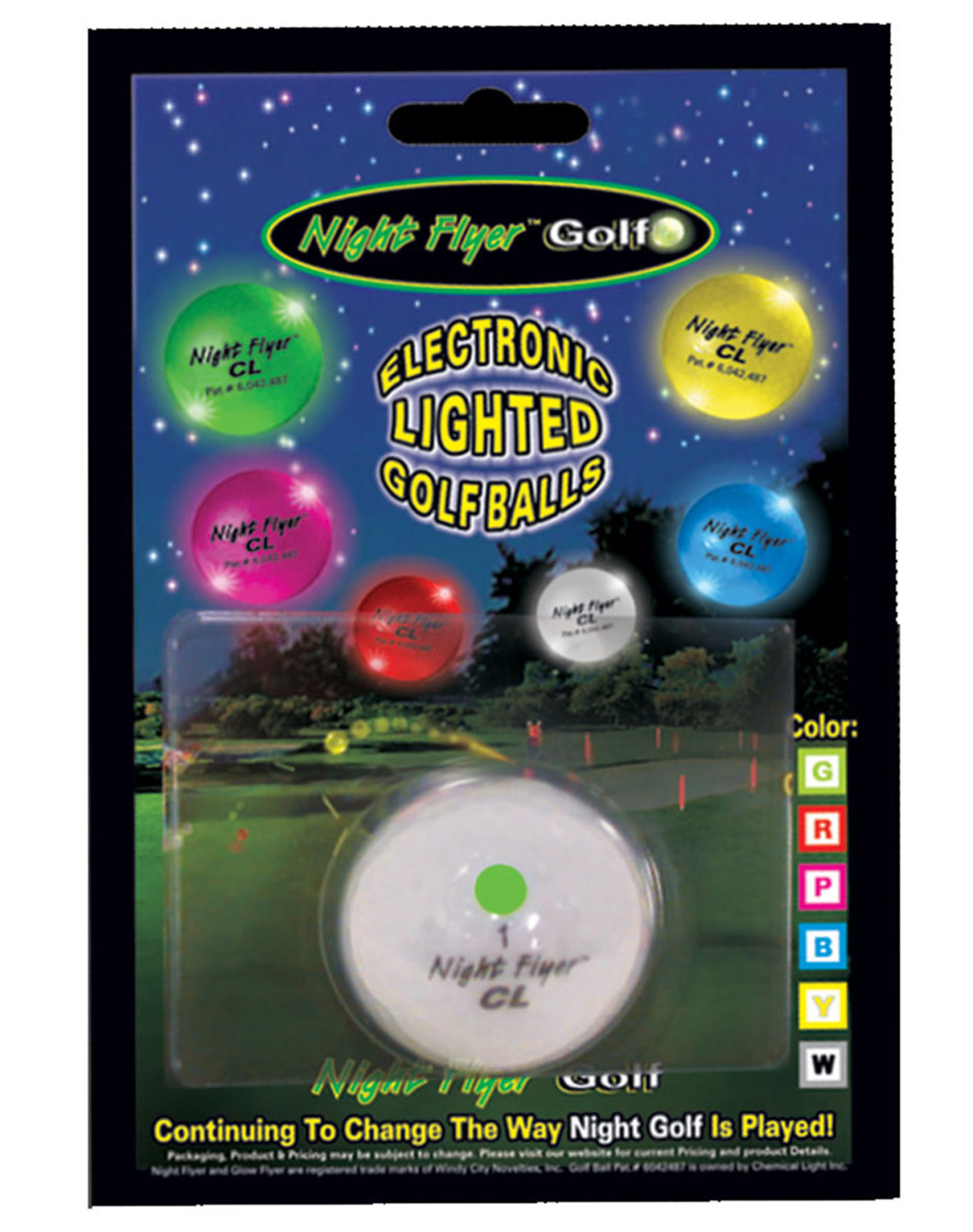 Nite Flyer Lighted Golf Balls - J&M Golf Inc.