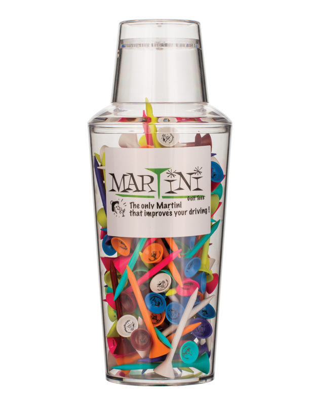 Martini Golf Tees - J&M Golf Inc.