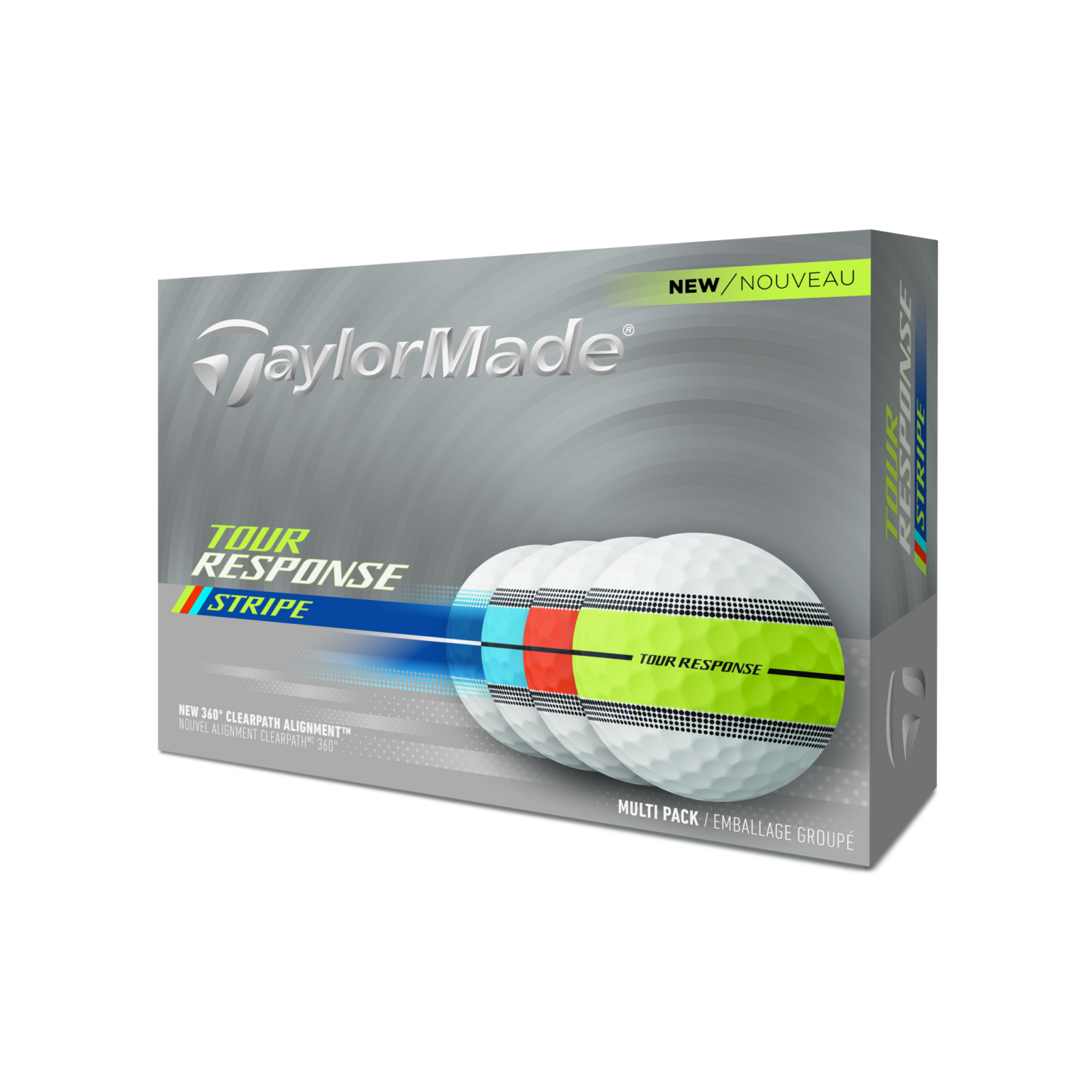 2025 TaylorMade Tour Response Striped Golf Balls - J&M Golf Inc.